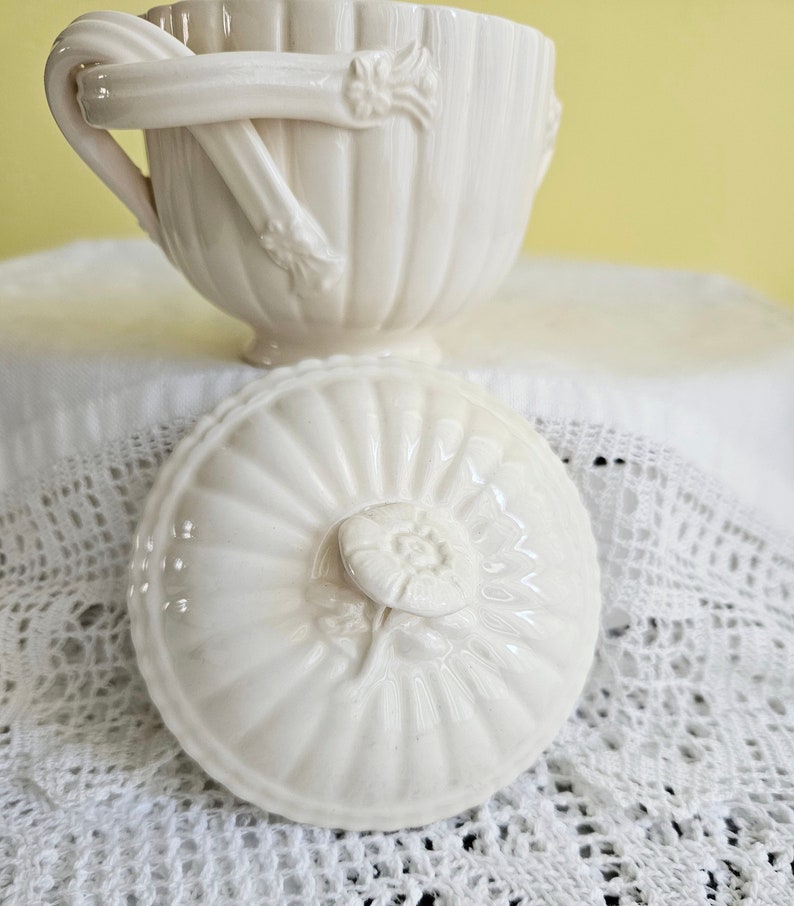 Royal Creamware Leeds Pottery Classics Tea Pot - Etsy UK