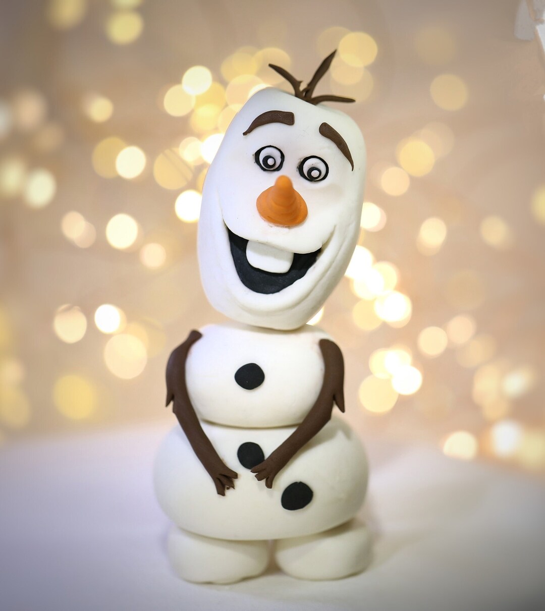 Olaf Cake Topper Snowman Cake Topper - Etsy