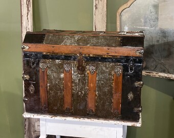 Tin Trunk - Etsy