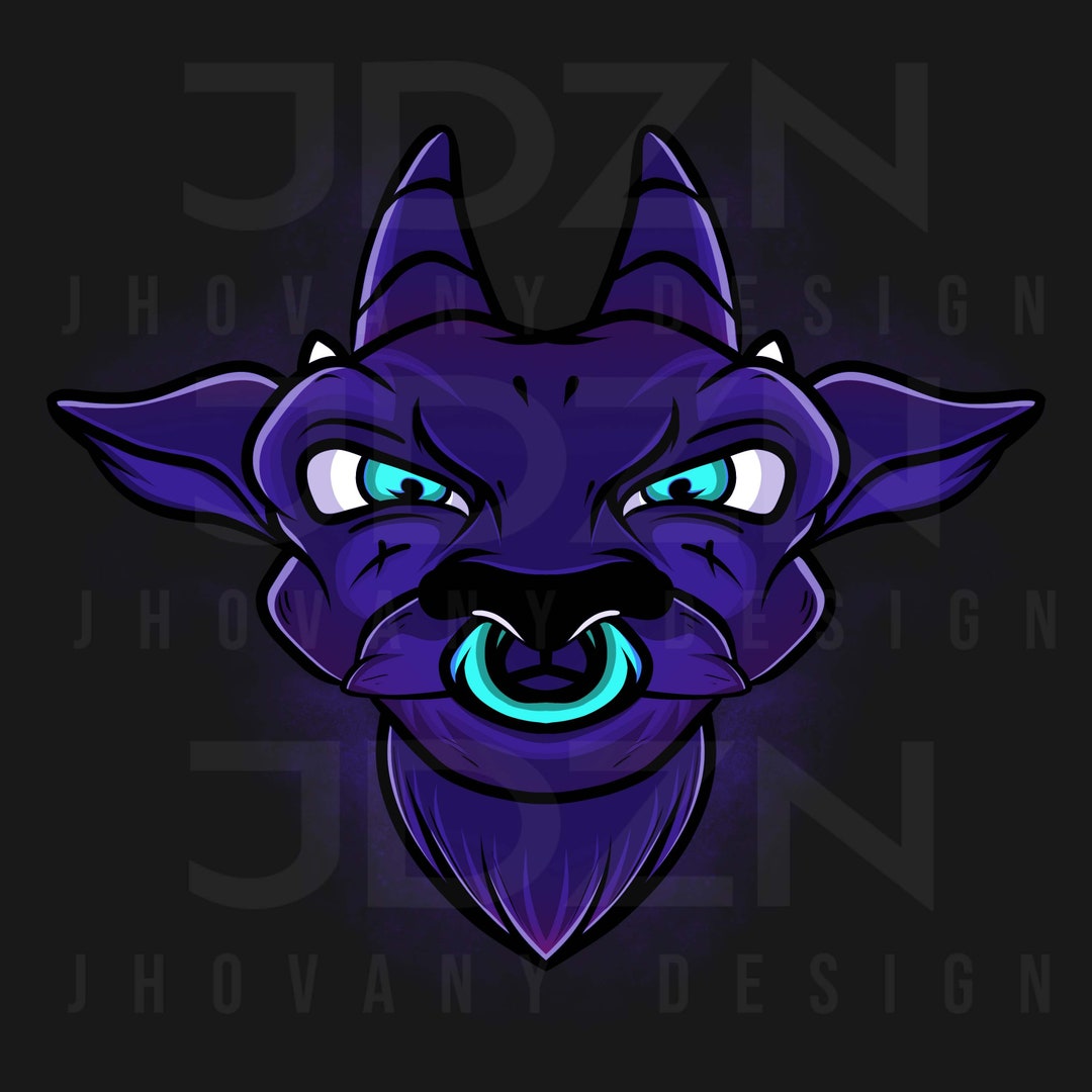 Goated Goat Digital Art Design Digital Download - Etsy