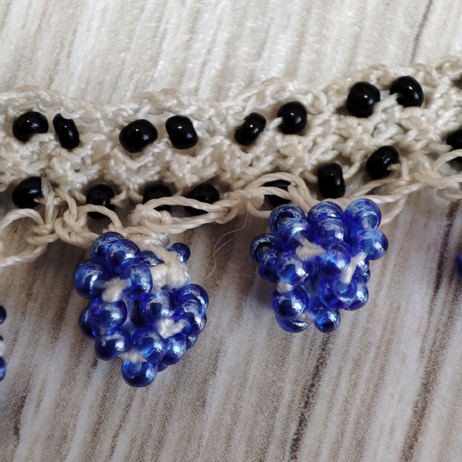 Oya, Vintage Turkish Oya, Turkish Needle Lace, Turkish Bead Lace, Old ...