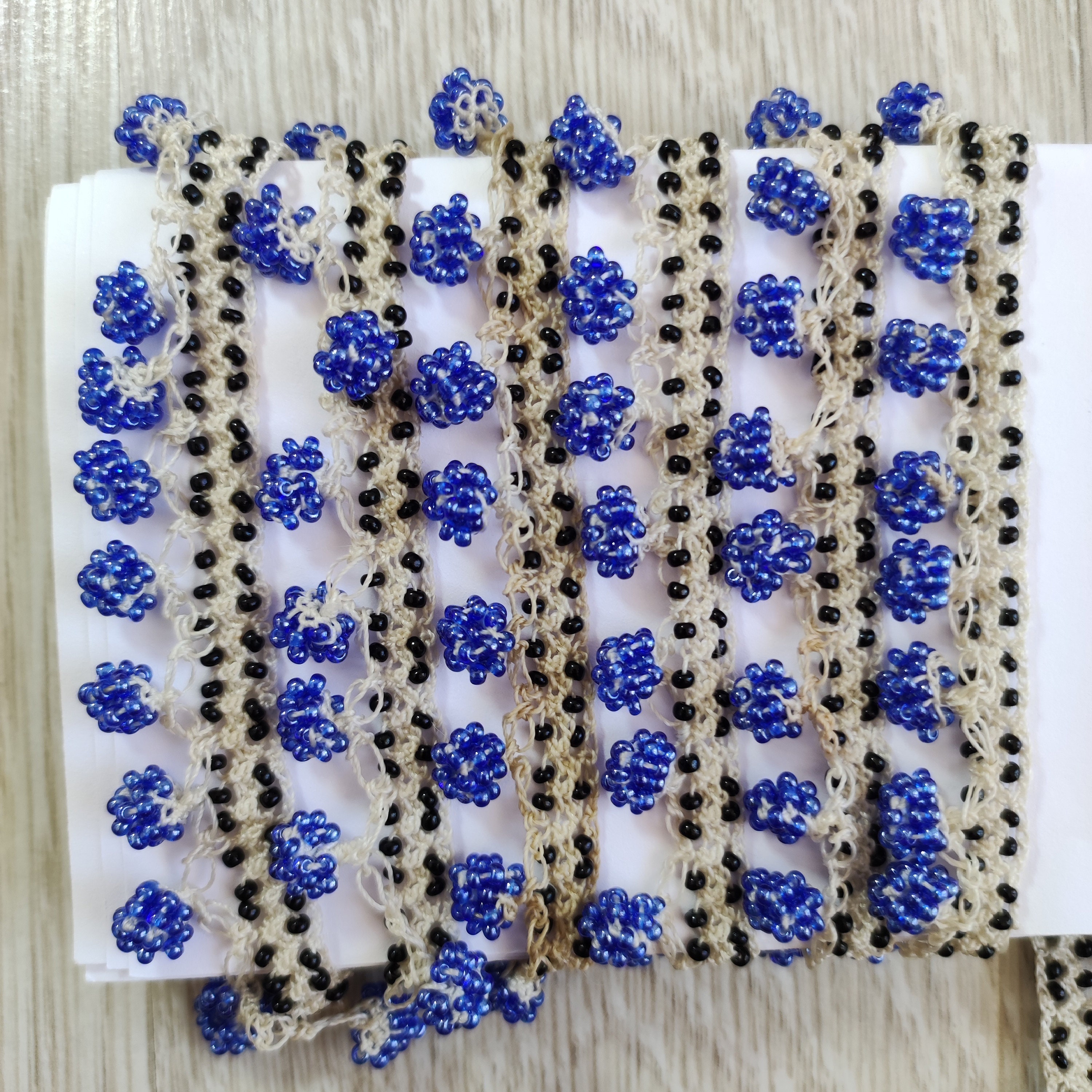 Oya, Vintage Turkish Oya, Turkish Needle Lace, Turkish Bead Lace, Old ...