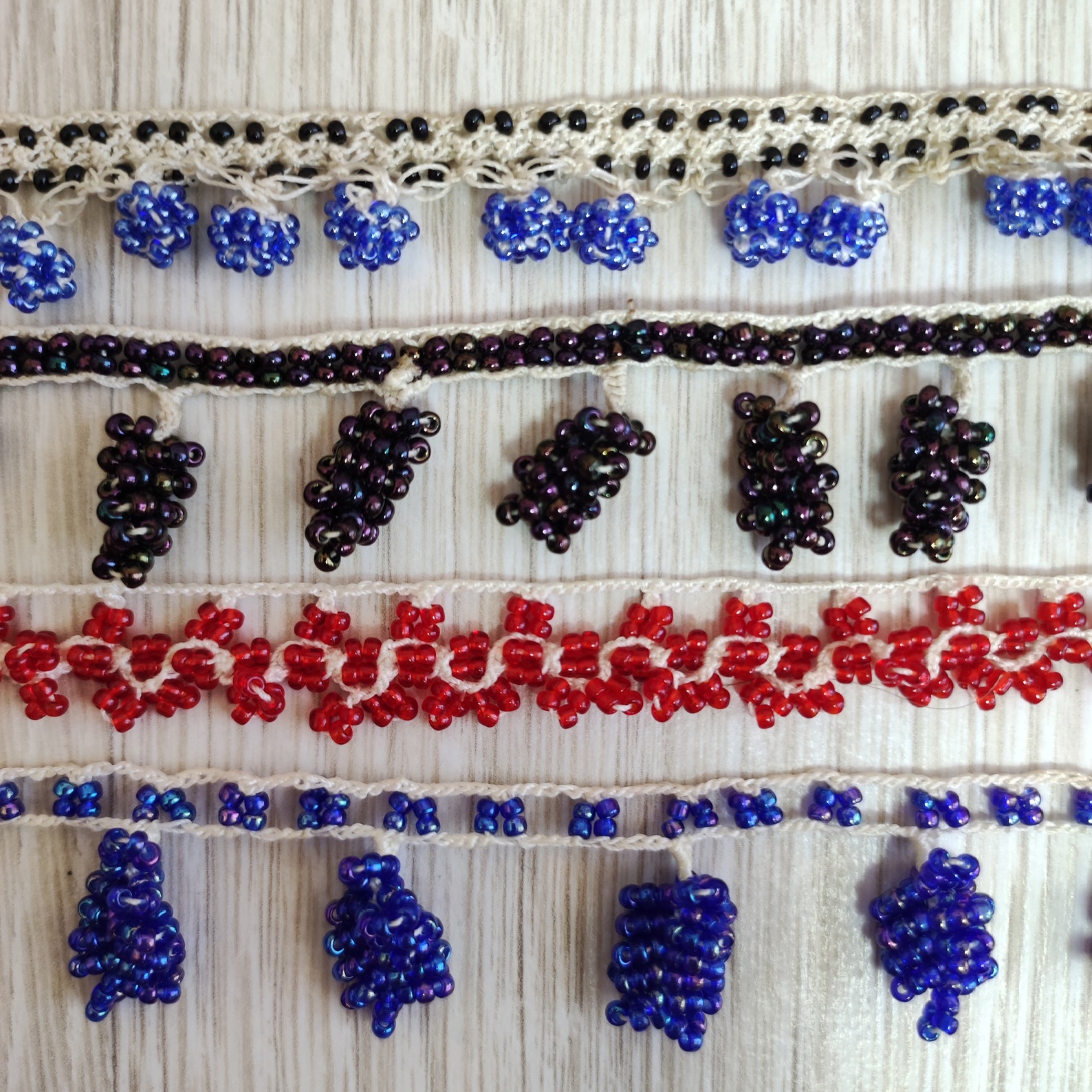 Oya, Vintage Turkish Oya, Turkish Needle Lace, Turkish Bead Lace, Old ...