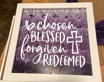 Christian Shadow Box | Etsy