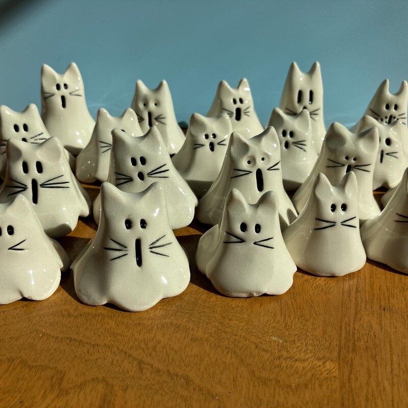 Ceramic Ghosts - Etsy