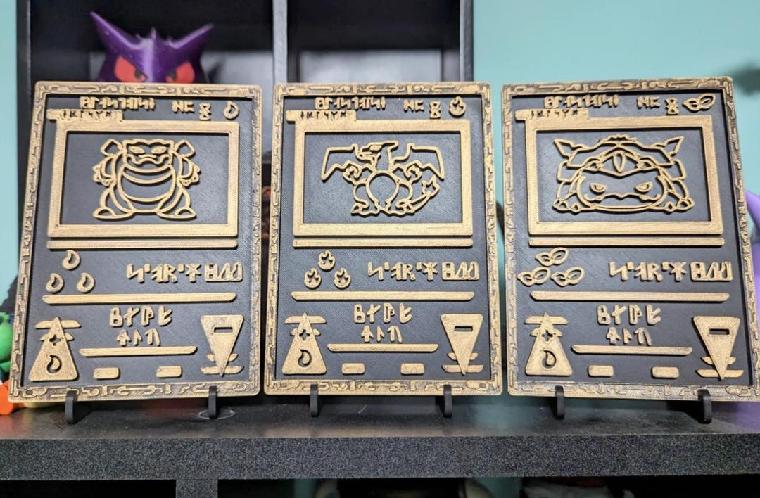 Pokemon Ancient Tablets Complete Legendary Trio Set, Kanto, Legendary ...