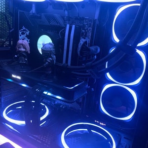 3D Printed NZXT AIO Tube Comb: Adjustable PC Cable Management - Etsy