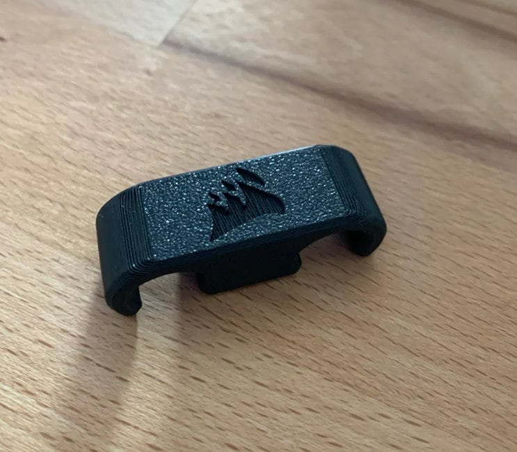 3D Printed Corsair AIO Radiator Tube Comb | Adjustable Cable Management ...