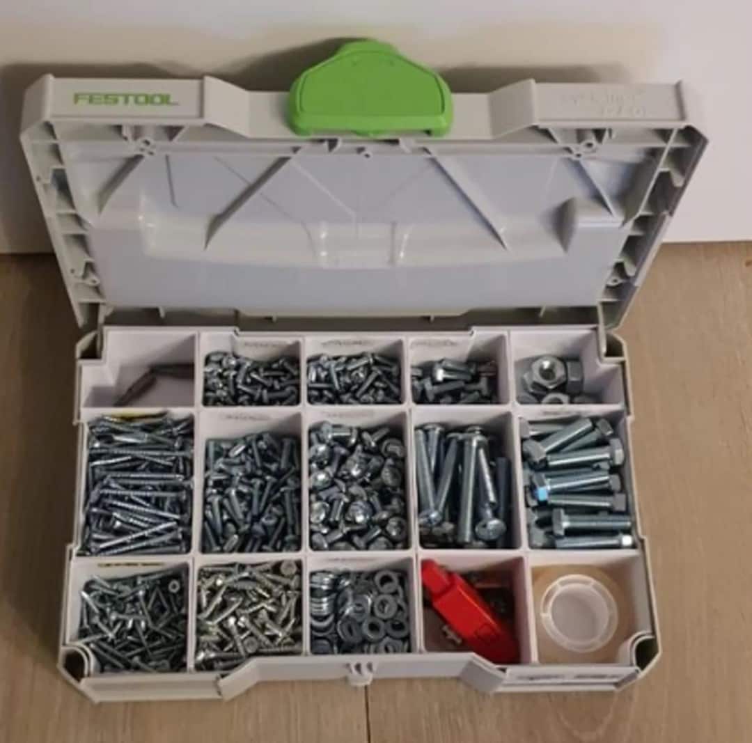 Festool Systainer Small Inserts - Inserts for Small Items - Organize ...