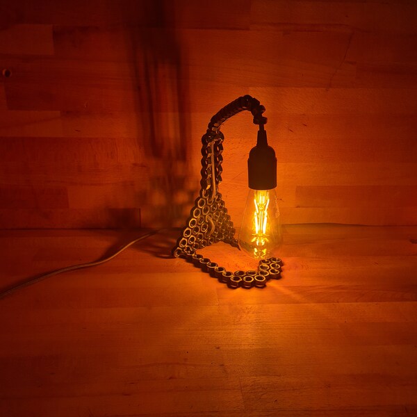 Upcycled Lamp - Etsy UK