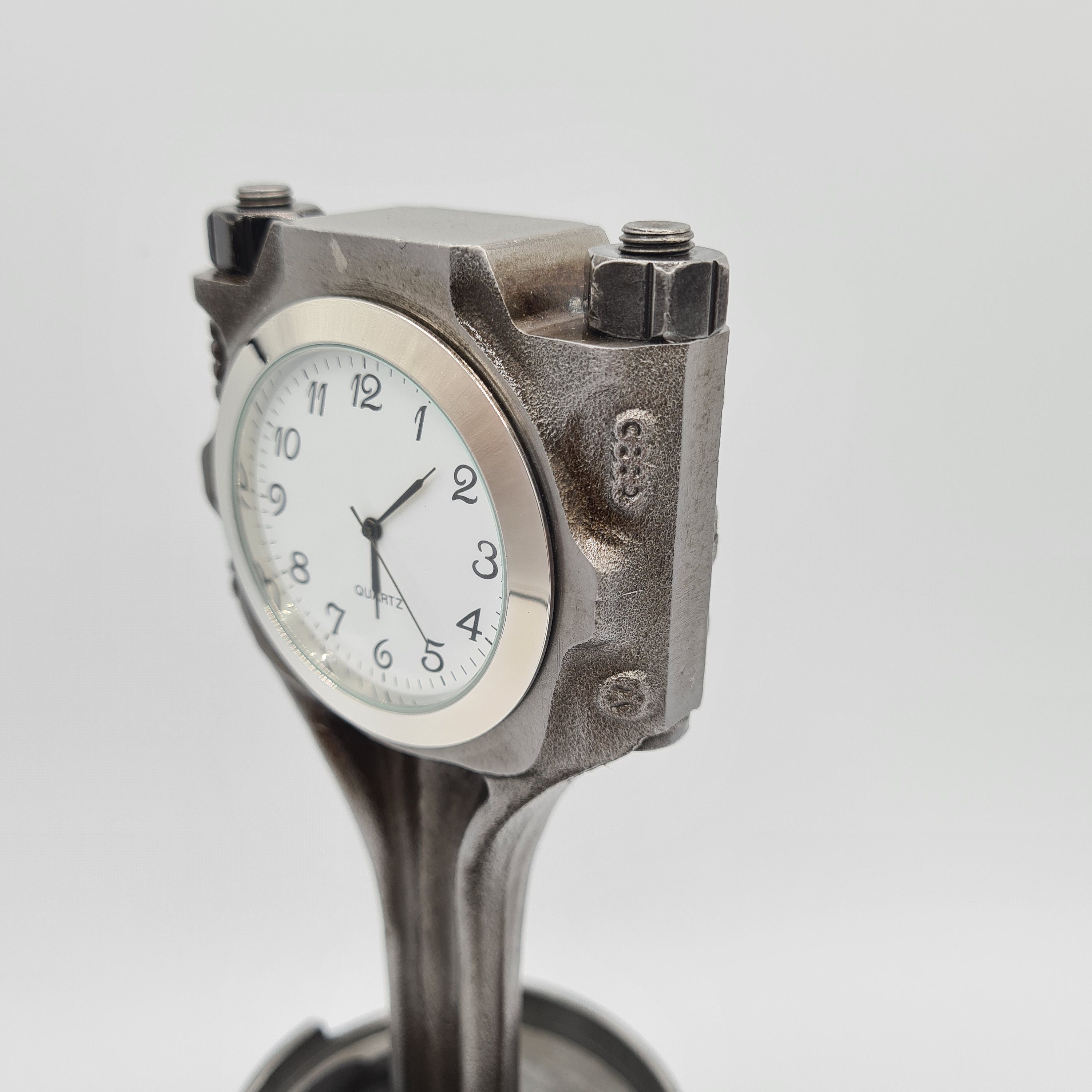 Tabletop Upcycled Carpart Clock. Vw/audi 1.8t Piston Clock. - Etsy UK