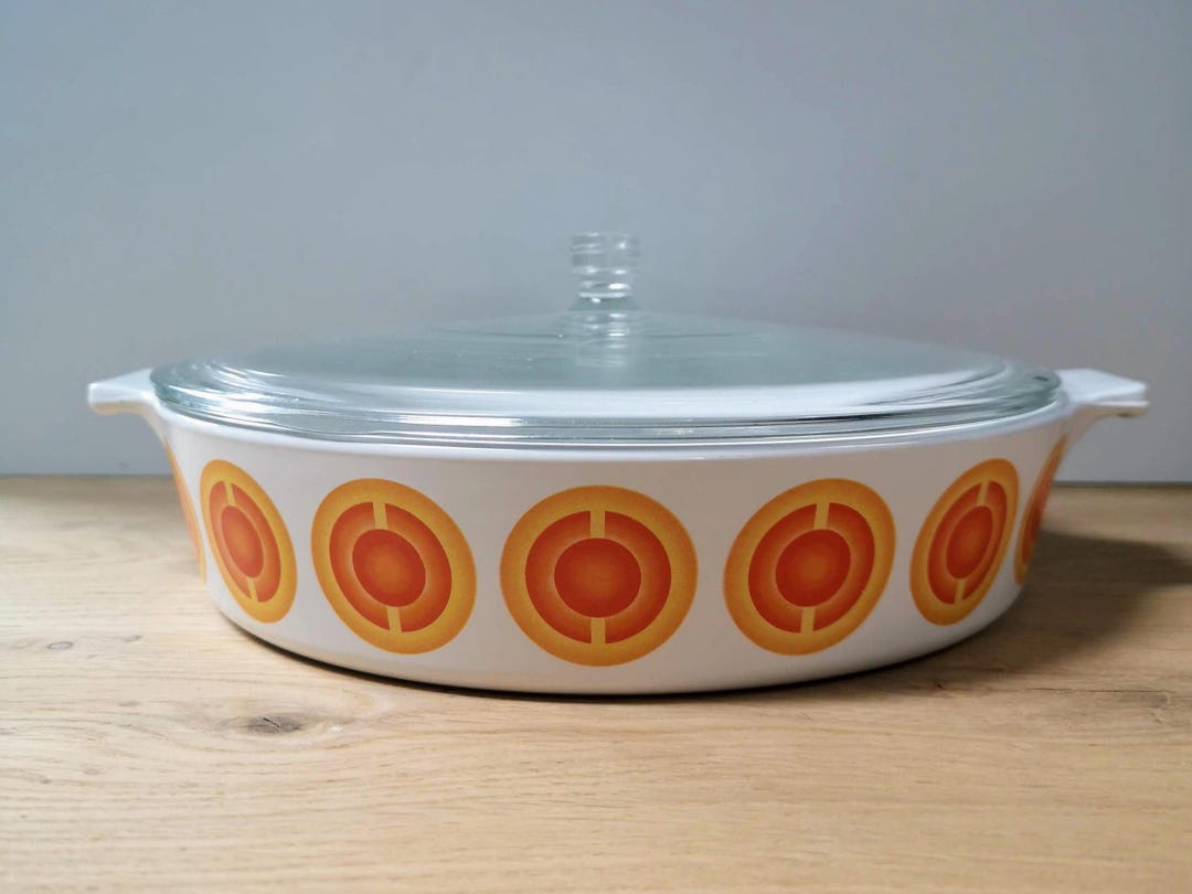 1970s EU Edition Corningware / Pyroflam Casserole Dish With Lid | Pyrex ...