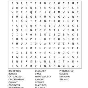 Word Search Puzzle Volume 1 | 200 Printable Puzzle Pages | Includes ...