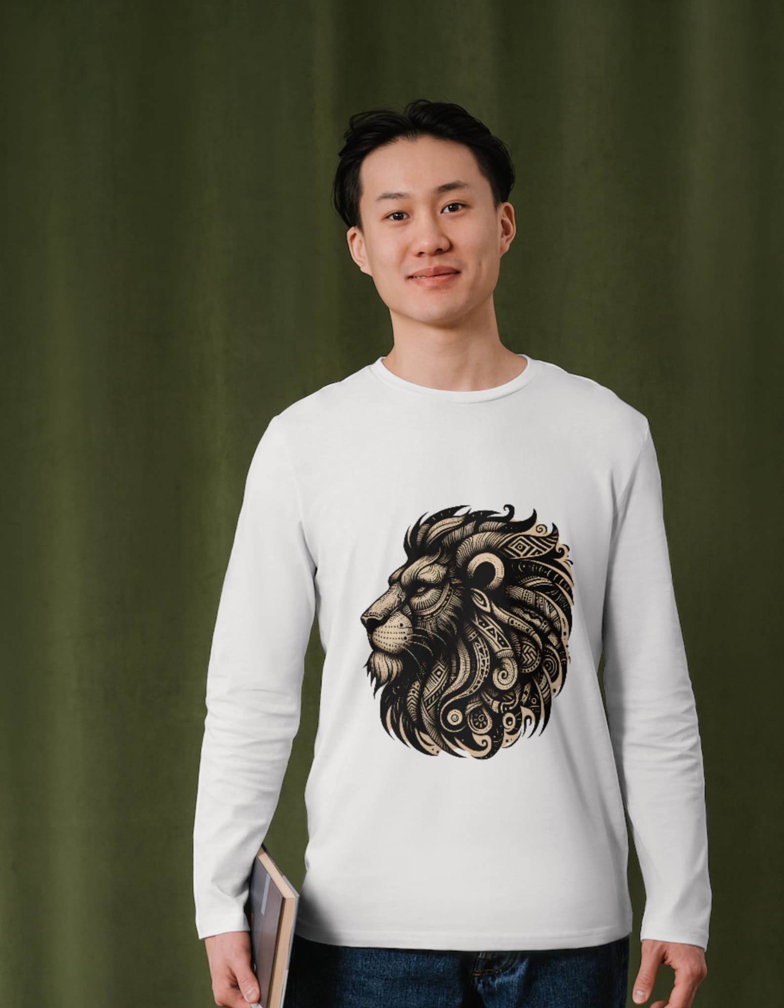 Ink Lion Head Clipart, Lion Head PNG, Lion Sublimination, Digital ...