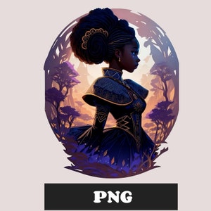 Black Princess PNG, Black Princess Clipart, African American Princess ...