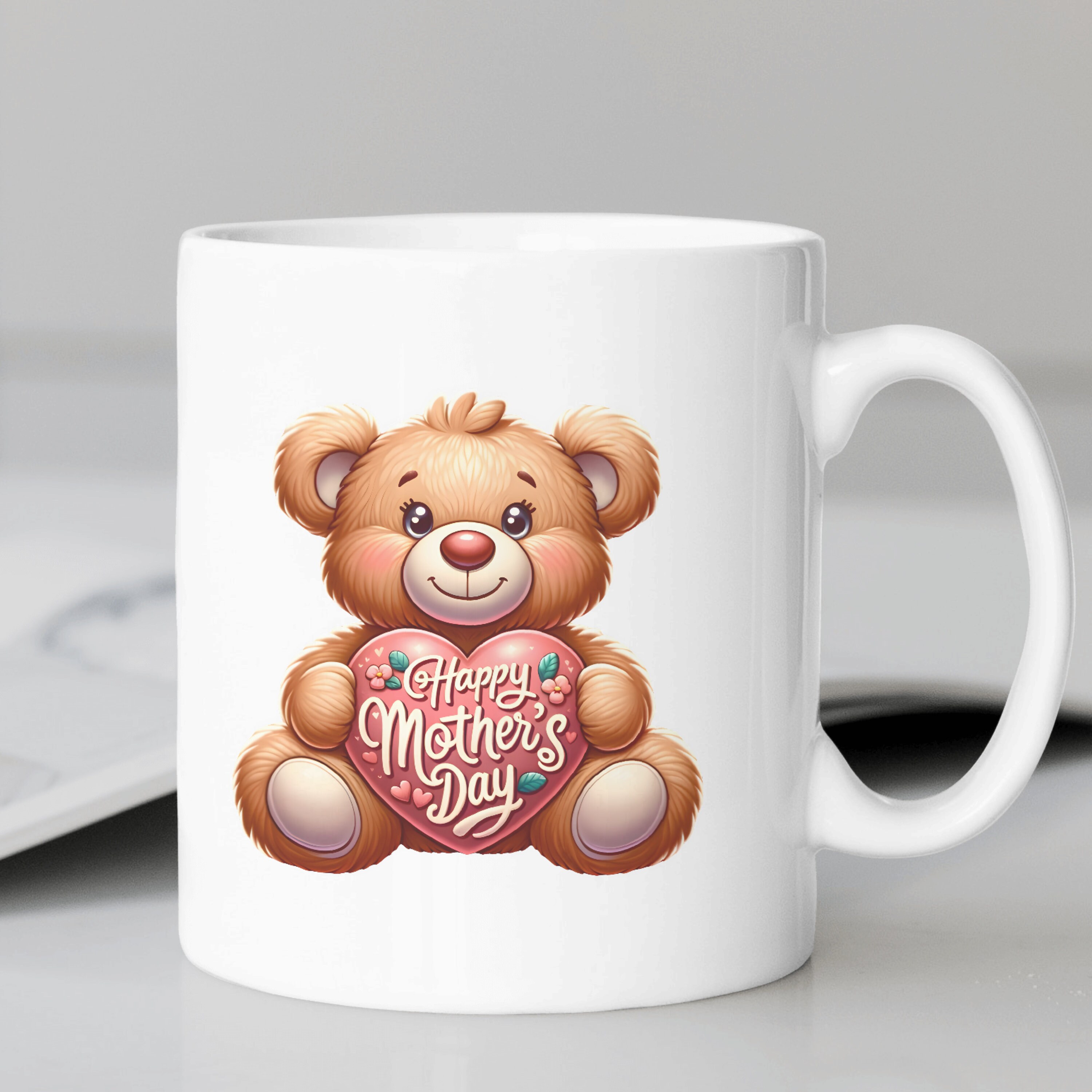 Mother's Day Teddy Bear Clipart, Mother's Day Clipart, Mother's Day PNG ...