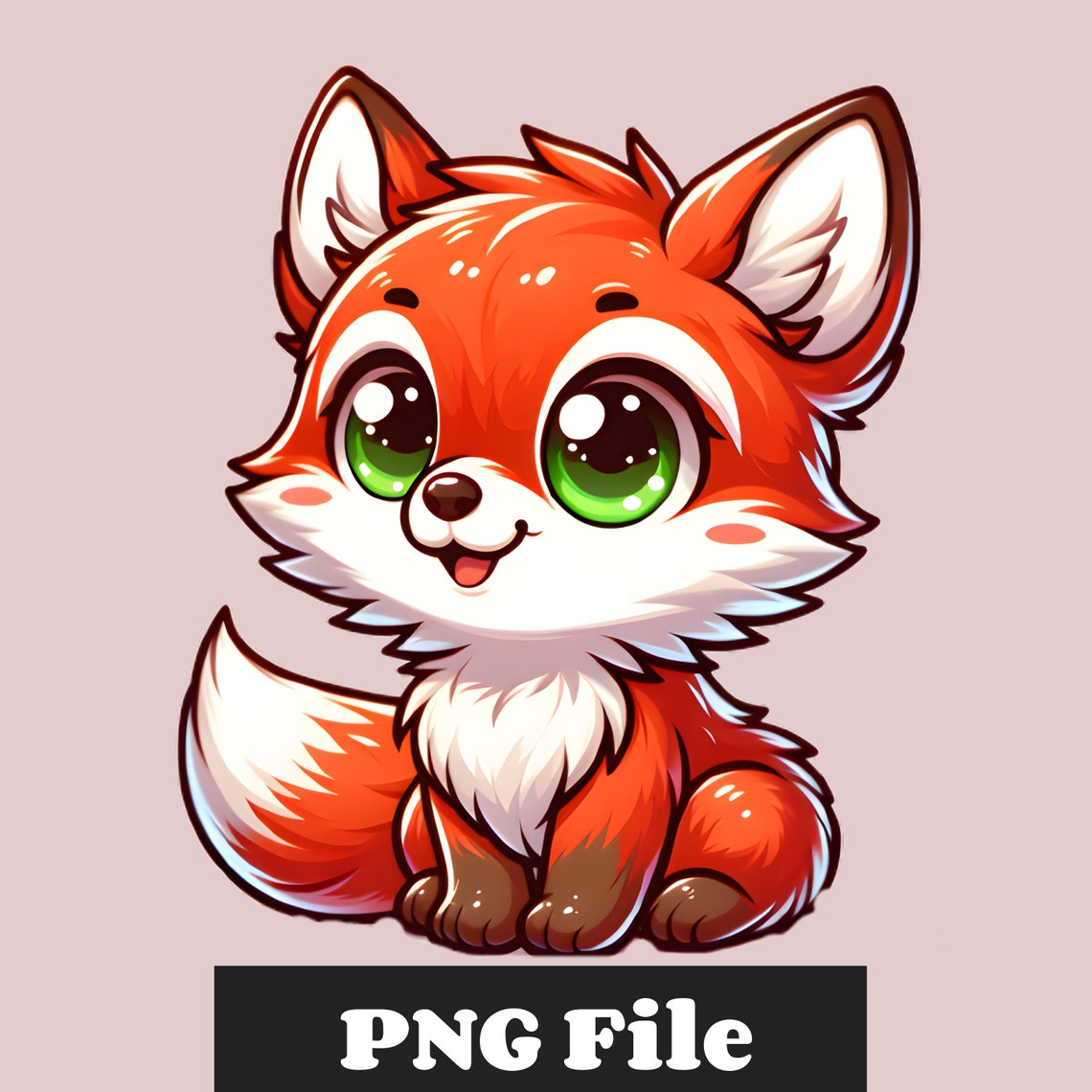 Cute Baby Fox Clipart, Baby Fox PNG, Fox Clipart, Fox PNG, Fox Cub ...