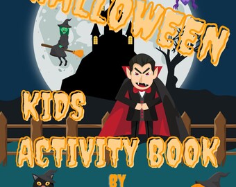 Ultimate Halloween Activity Book: Creative and Educational - Etsy