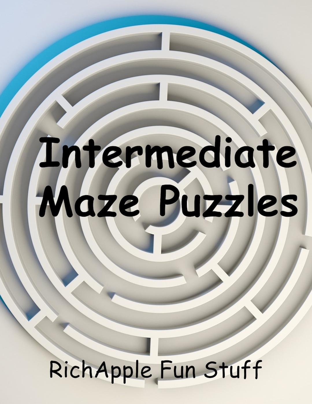 Intermediate Maze Puzzles - Etsy