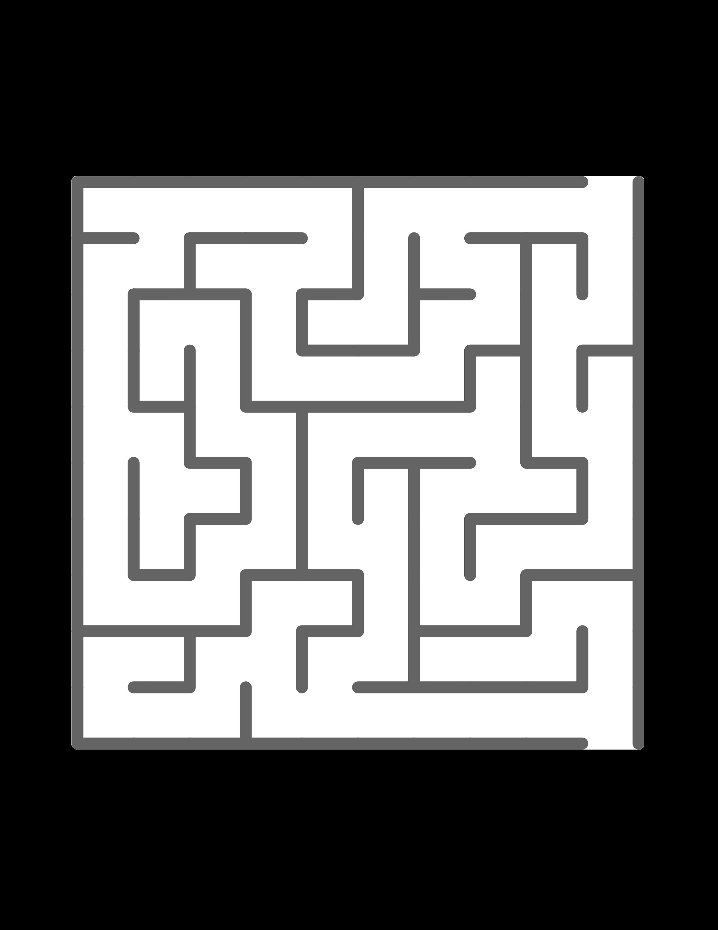 Easy Maze Puzzles for Kids - Etsy
