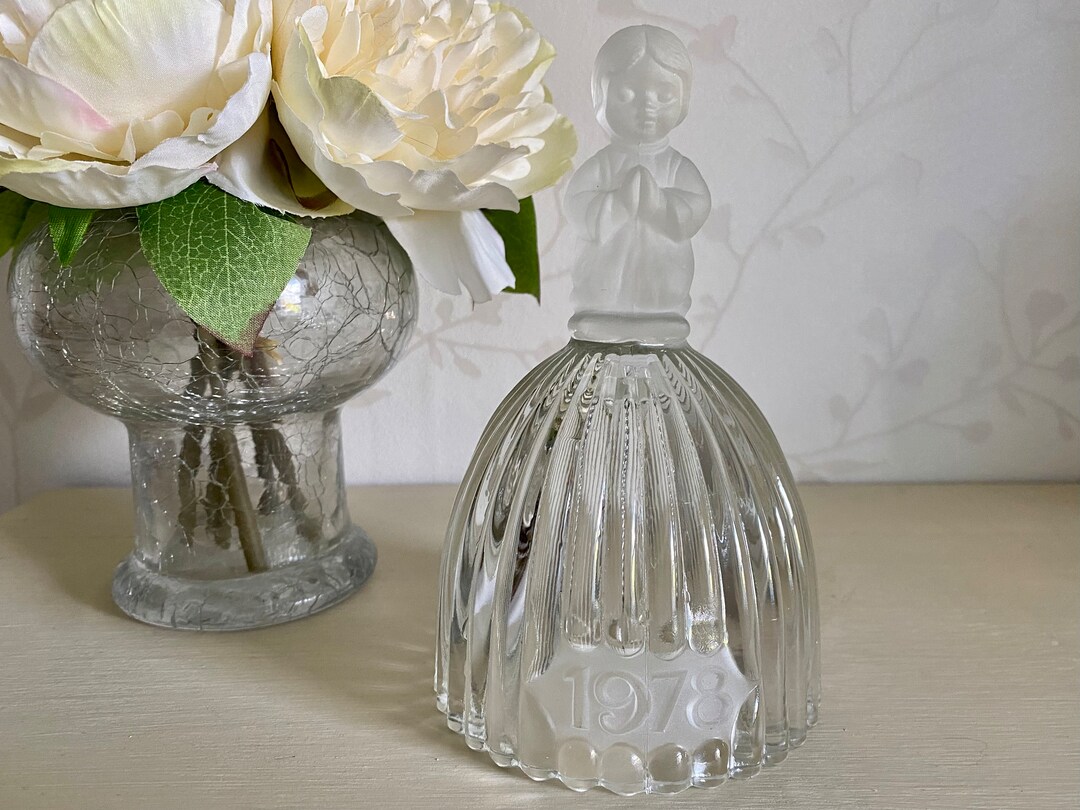 Goebel Crystal Glass Bell First Edition Christmas 1978 - Etsy