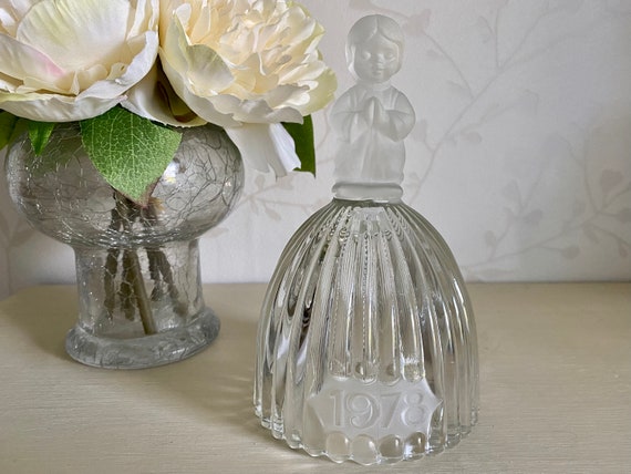 Goebel Crystal Glass Bell First Edition Christmas 1978 - Etsy