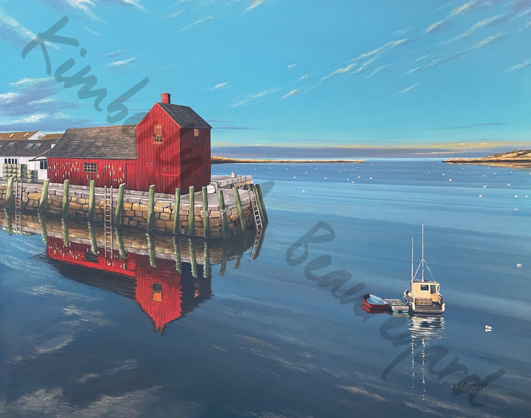Motif Number 1, Rockport, MA. 11” X 14” Fine Art Print - Etsy