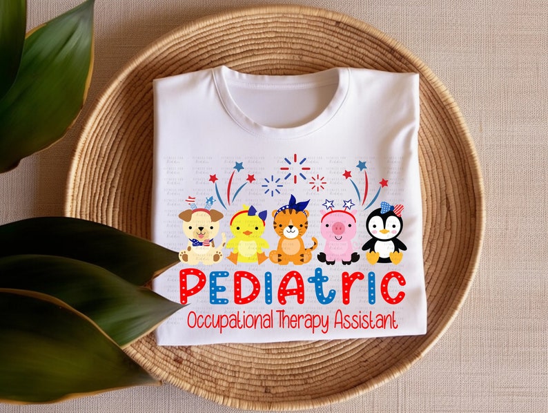 Fourth of July Peds Occupational Therapy Assistant Svg, July 4th OTA ...