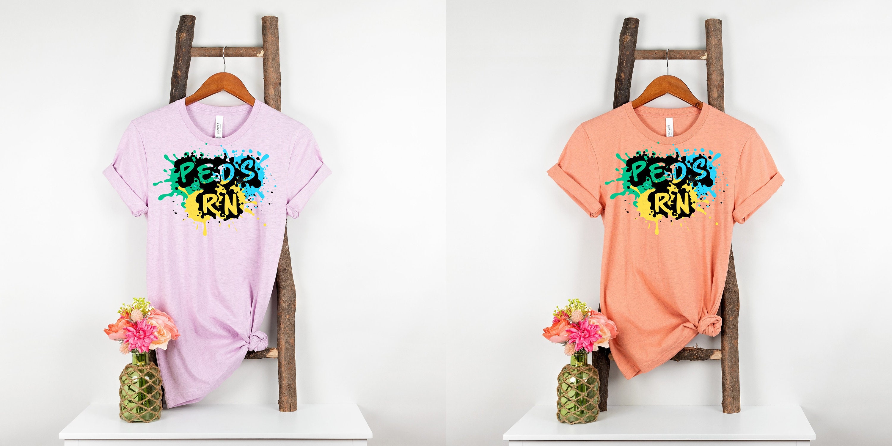 Splatter Pediatric RN Svg, Splatter Paint Svg, Peds Svg, Registered ...