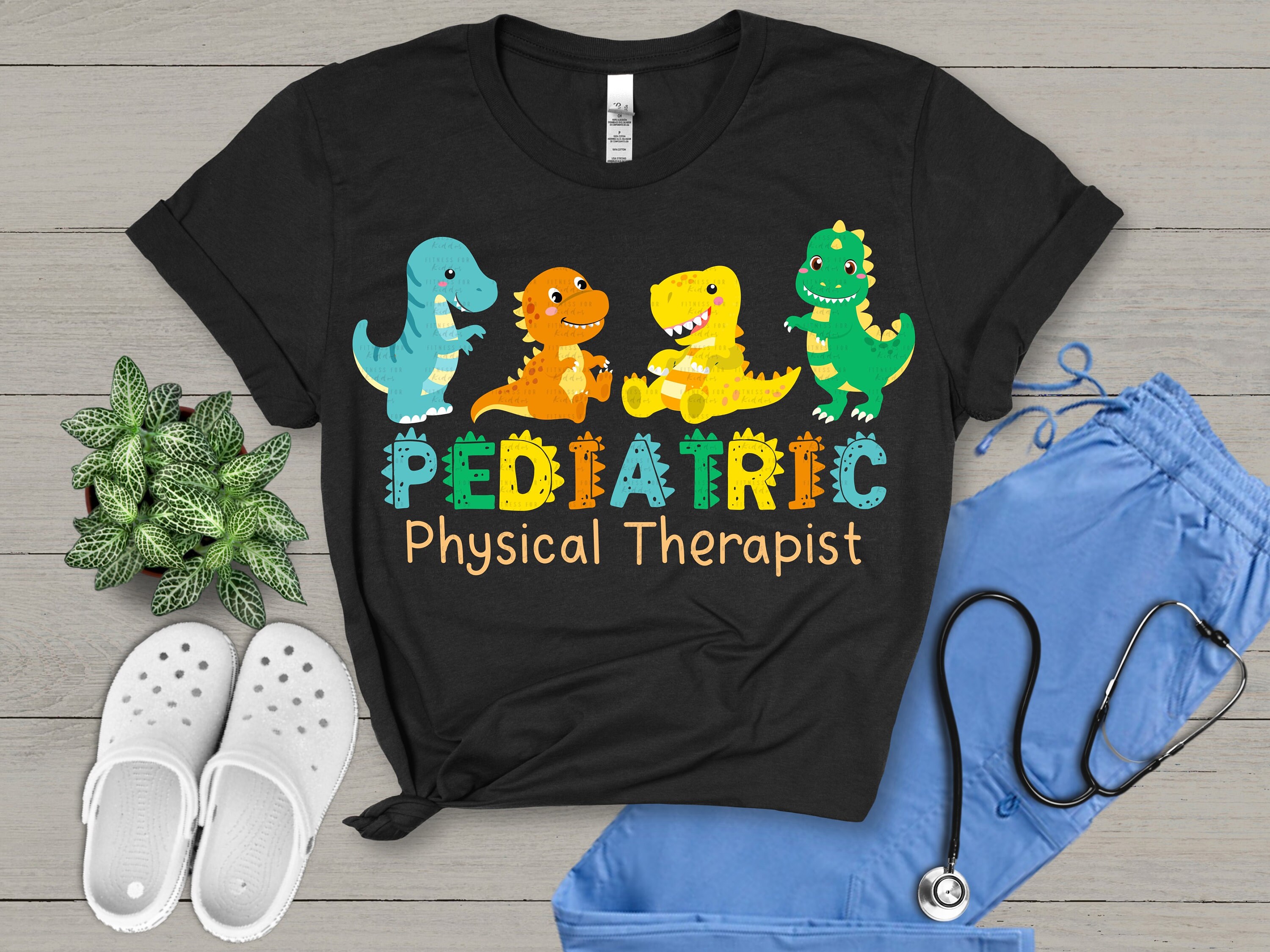 Dino Peds Physical Therapist Svg, Peds Svg, Physical Therapy Svg ...