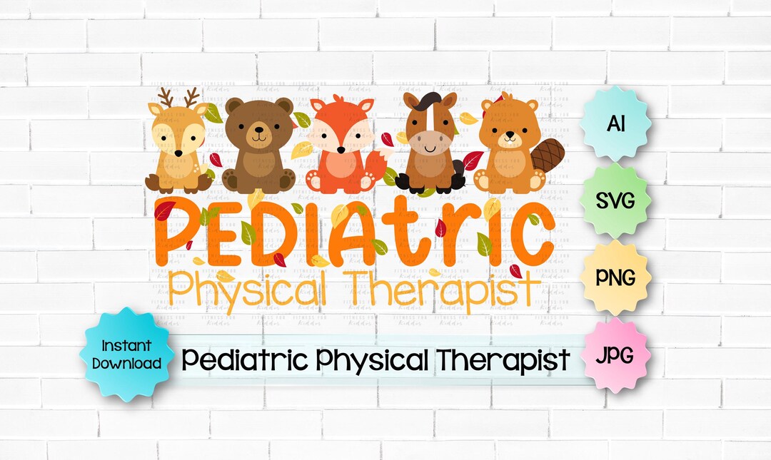 Fall Peds PT Svg, Autumn Physical Therapist, Physical Therapy Svg ...