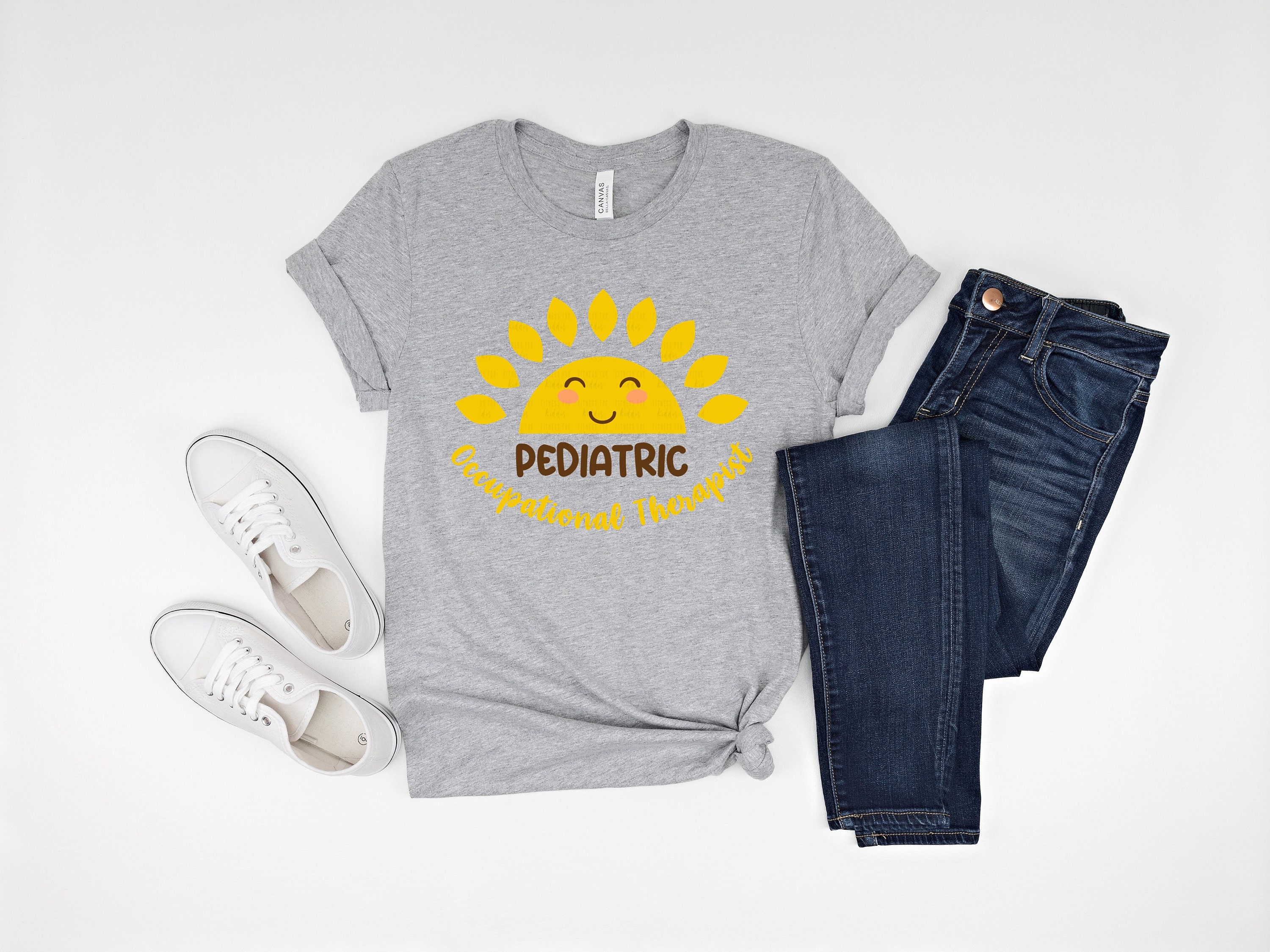 Sunshine Pediatric Occupational Therapist Svg, Peds Svg, Occupational ...