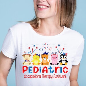 Fourth of July Peds Occupational Therapy Assistant Svg, July 4th OTA ...