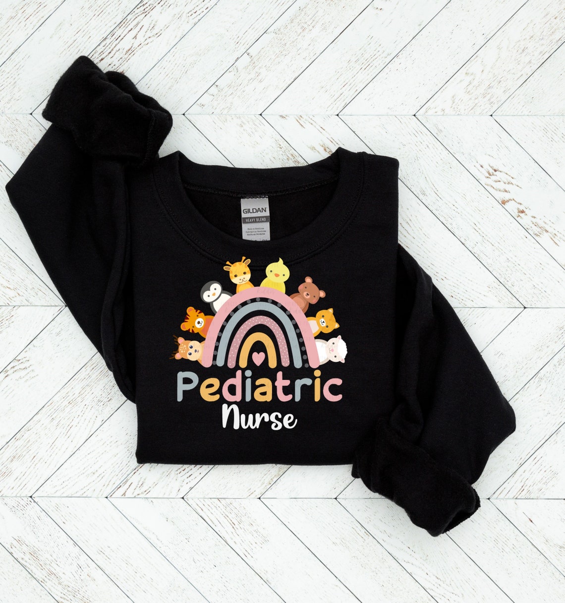 Rainbow Pediatric Nurse Svg, Peds Svg, Nurse Svg, RN Svg, Registered ...