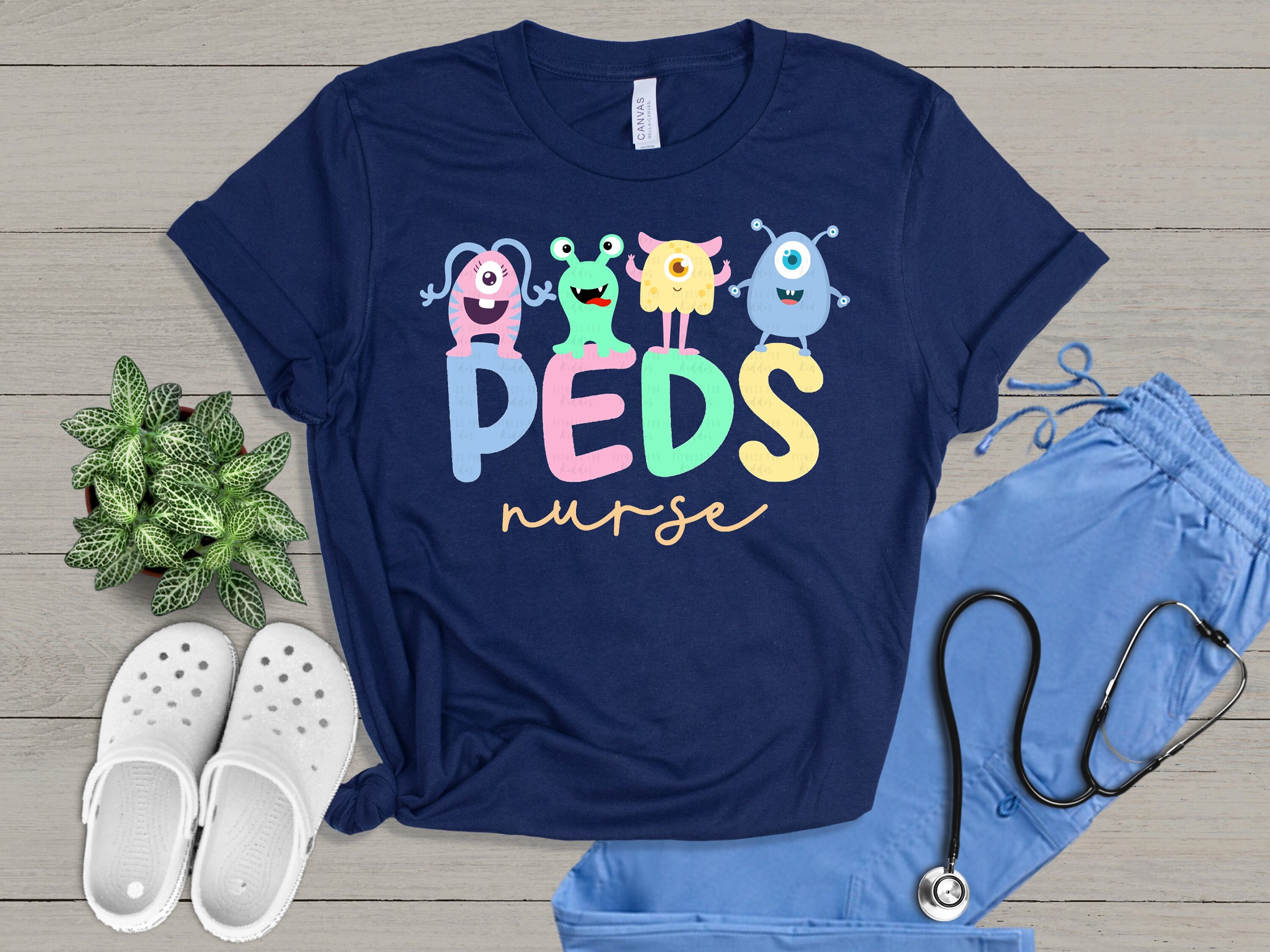 Baby Monster Nurse Svg, Peds Svg, Nurse Svg, RN Svg, Registered Nurse ...