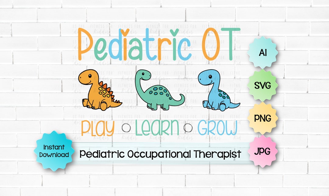 Pediatric Occupational Therapist Svg, Peds Svg, Occupational Therapy ...