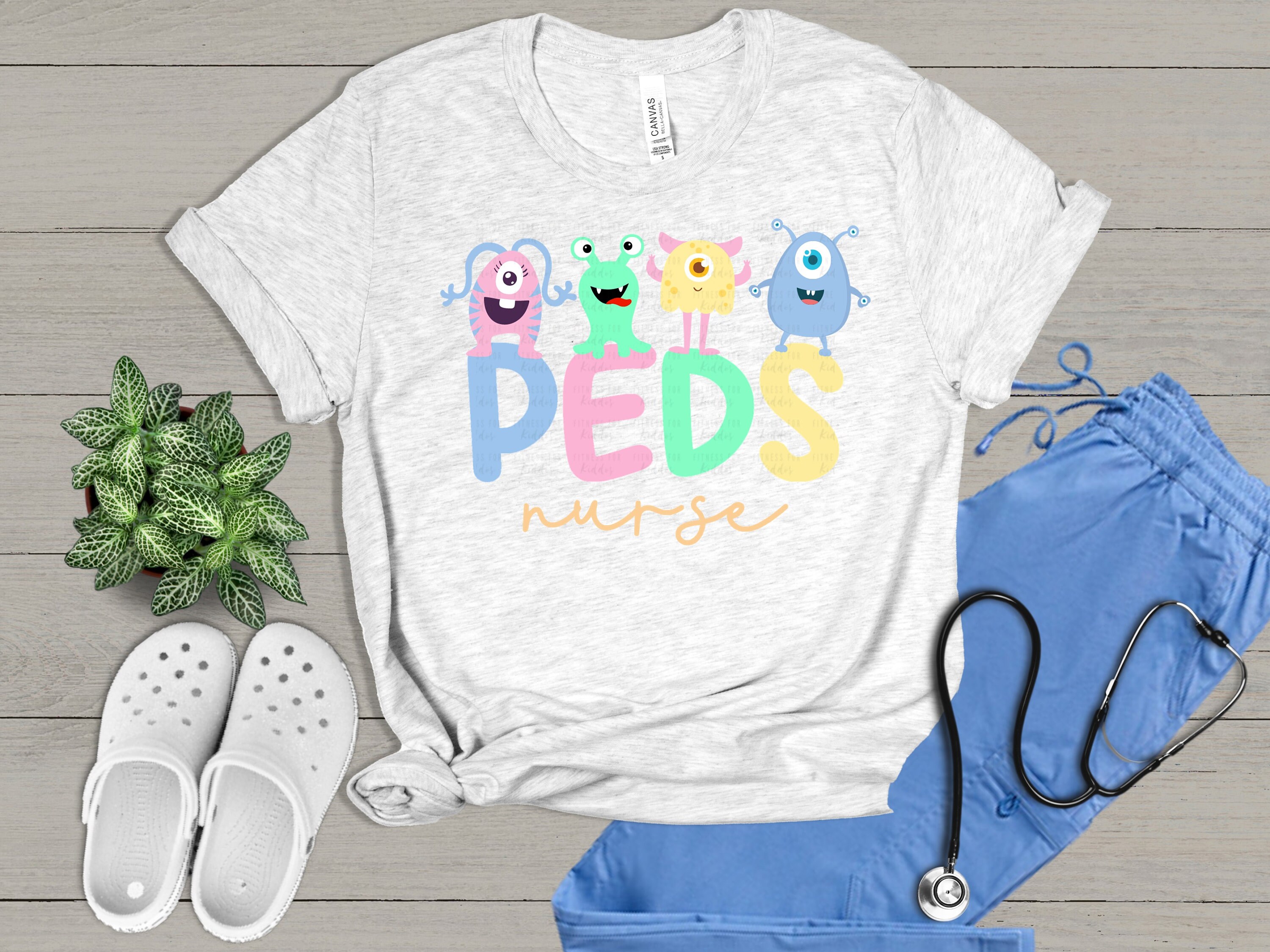 Baby Monster Nurse Svg, Peds Svg, Nurse Svg, RN Svg, Registered Nurse ...