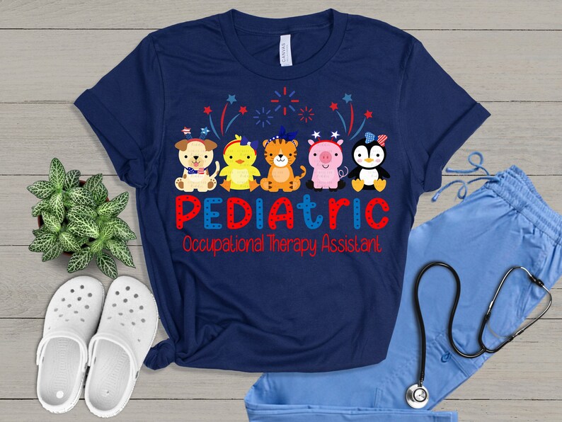 Fourth of July Peds Occupational Therapy Assistant Svg, July 4th OTA ...