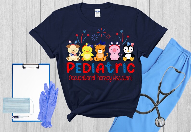 Fourth of July Peds Occupational Therapy Assistant Svg, July 4th OTA ...