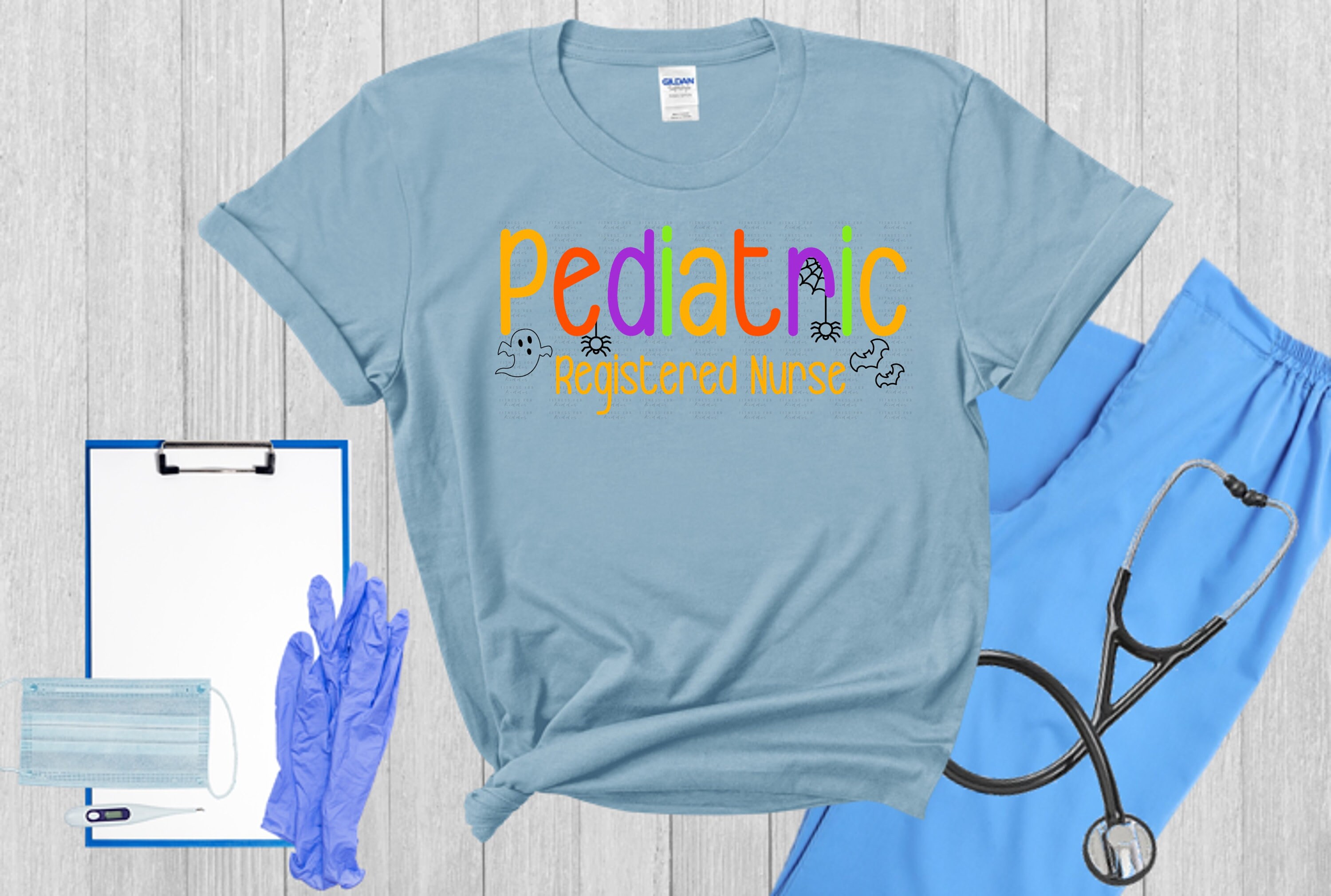 Halloween Peds Nurse Svg, Halloween Registered Nurse, Peds Nurse Svg ...