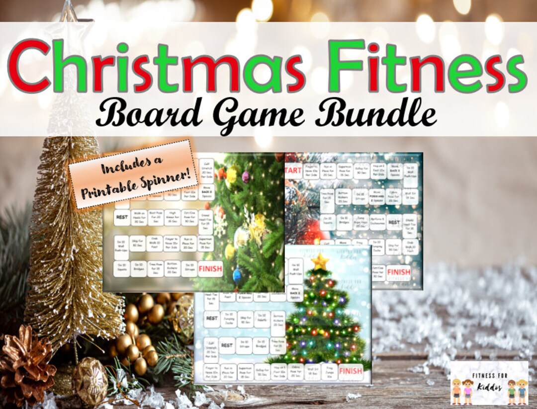 Christmas Board Game Bundle L Brain Breaks for Kids L Kids Activities L ...