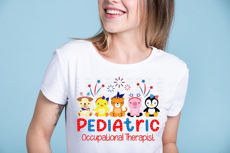 Fourth of July Peds Occupational Therapist Svg, July 4th OT, Peds Svg ...