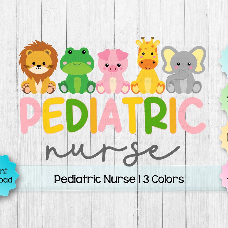 Pediatric Nurse Svg - Etsy