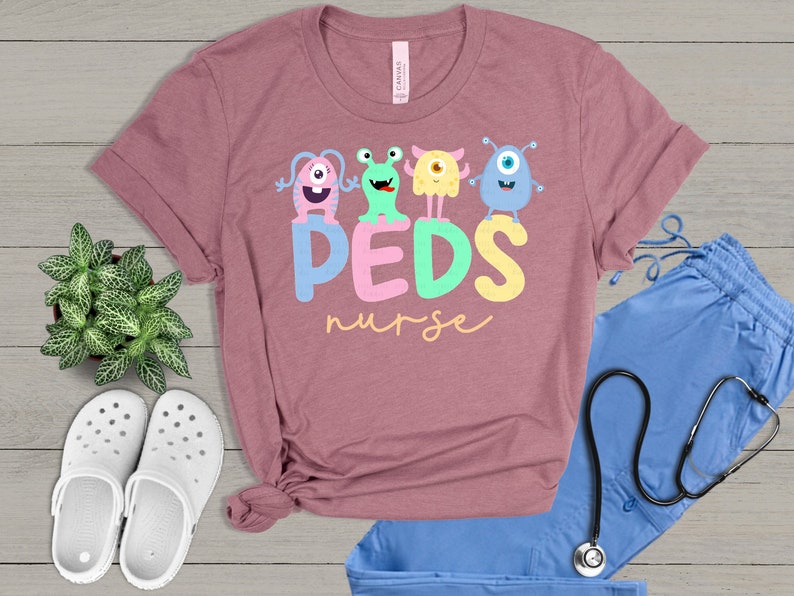 Baby Monster Nurse Svg Peds Svg Nurse Svg RN Svg - Etsy