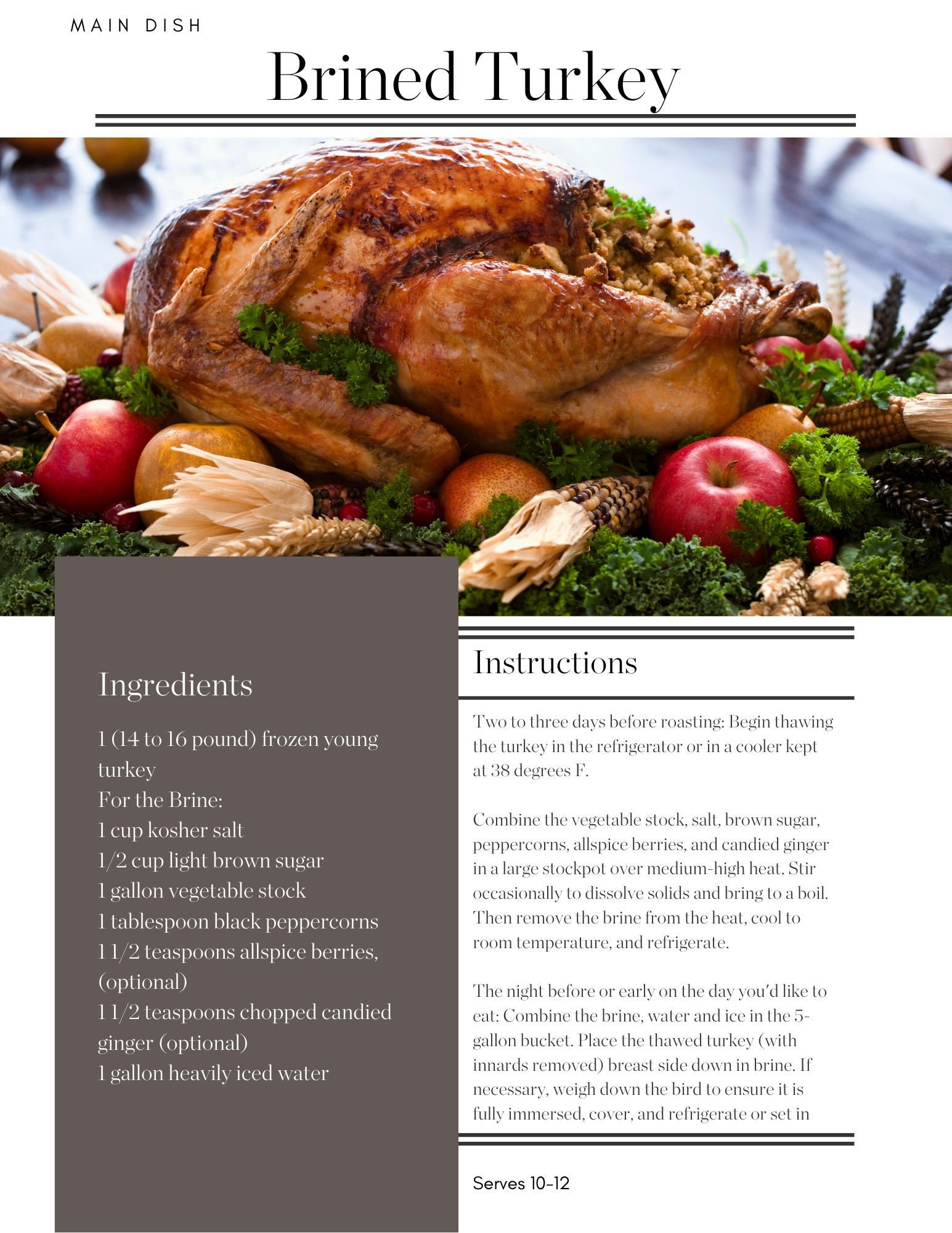 Year Round Turkey Cookbook - Etsy