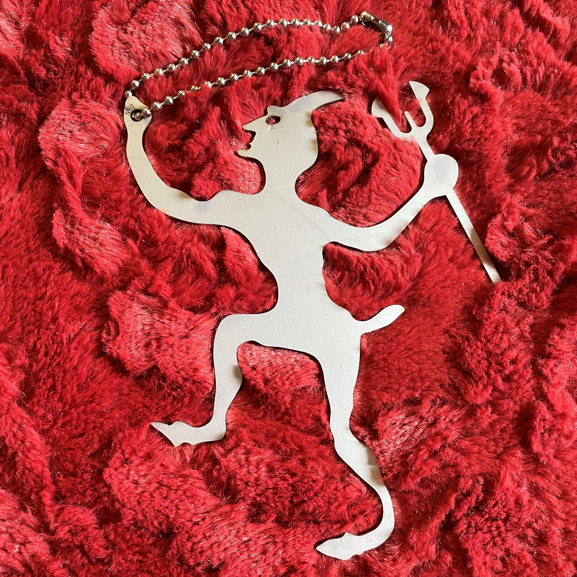 Stainless Devil Fireplace Damper Pull Charm - Etsy
