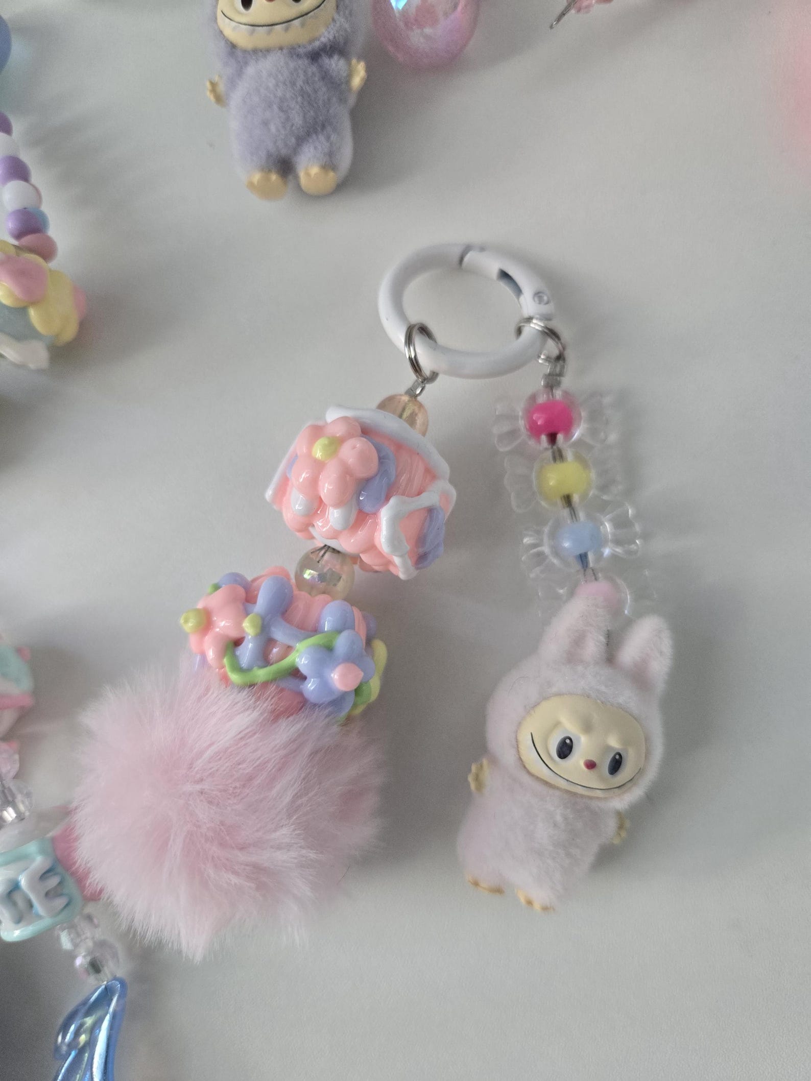 Labubu Keychain Bagchain or Phonecharm - Etsy