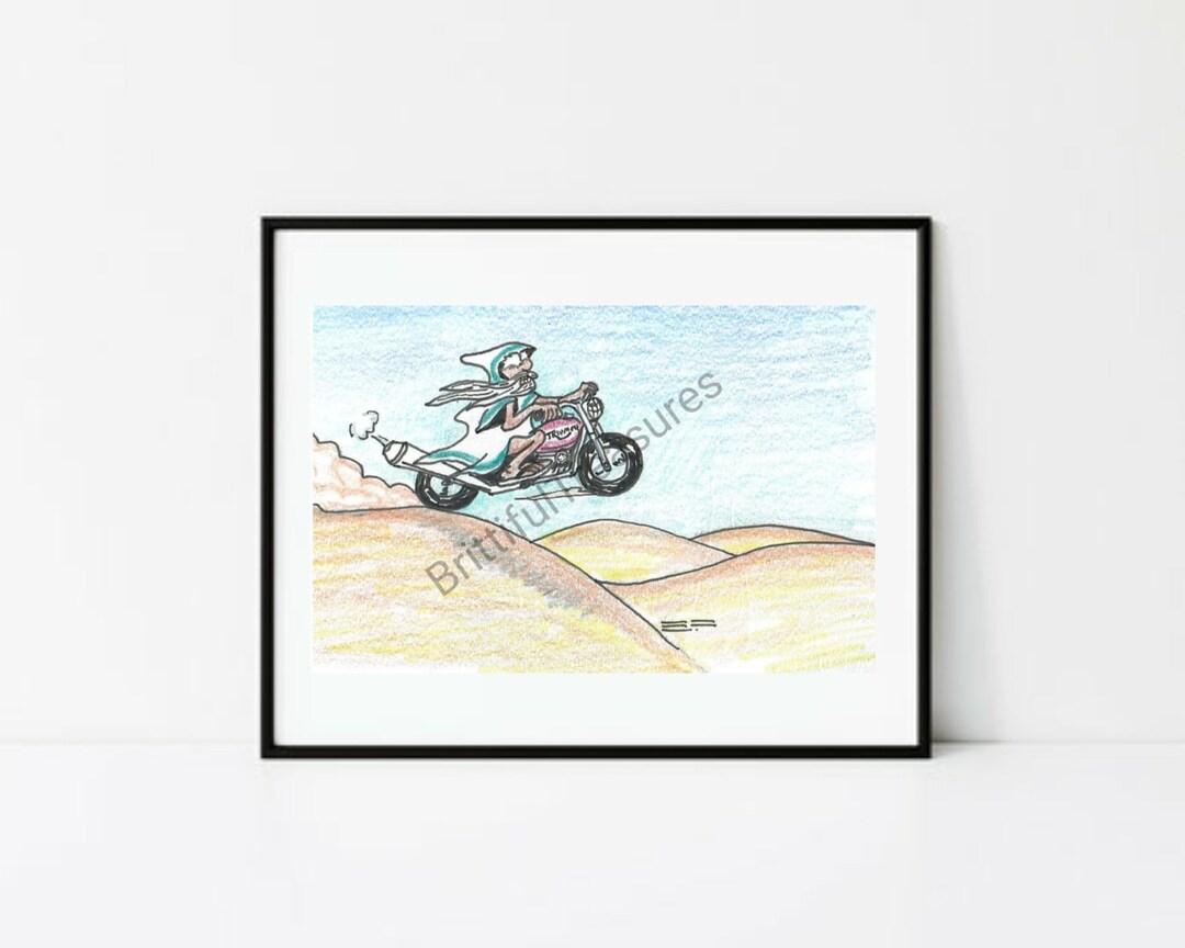 Cool Moses Wall Art Digital Download Home Decor Print Funny Silly Cute ...