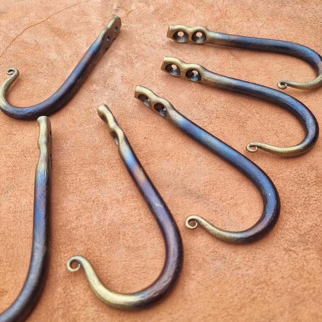 Blacksmith Heavy Duty Wall Hook - Etsy