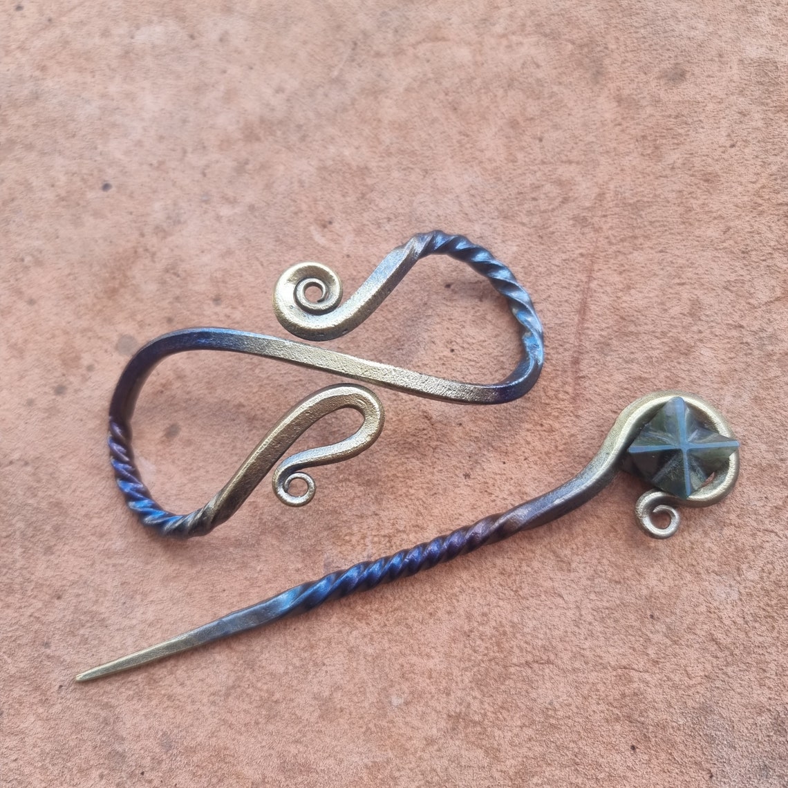 Viking Steel Hair Pin - Etsy